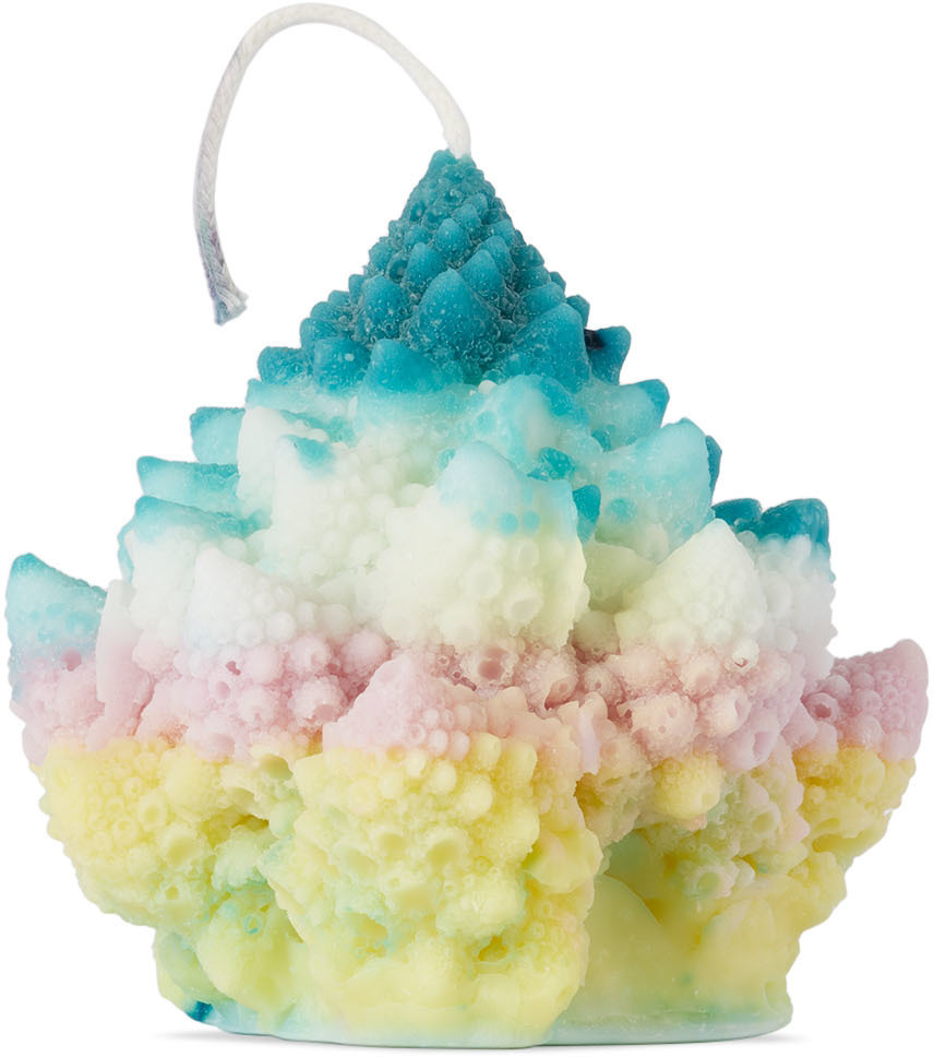 Piera Bochner Multicolor Romanesco Candle