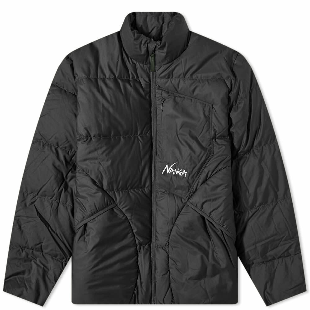 Nanga Men's Mazeno Ridge Jacket in Black Nanga