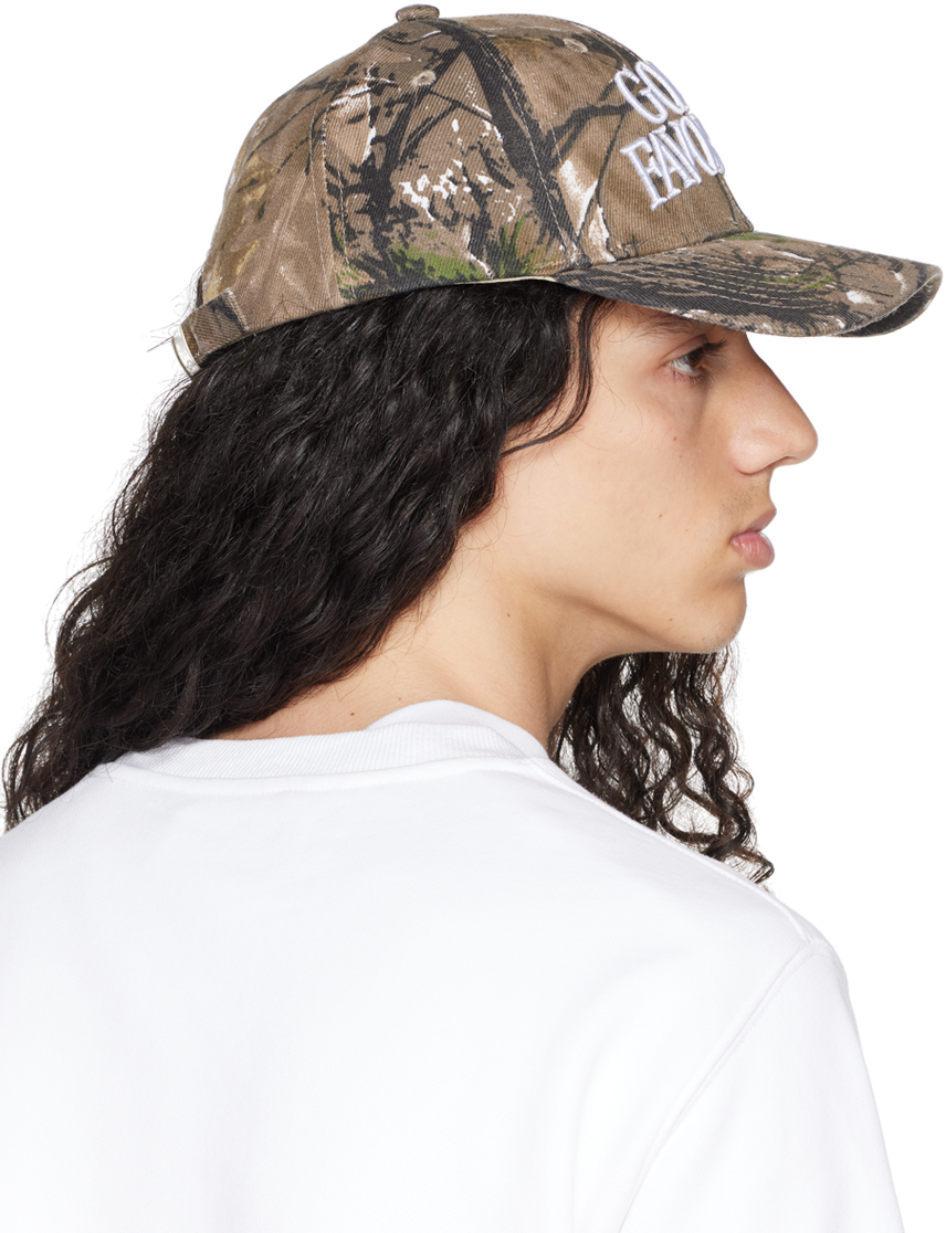 Praying Brown 'God's Favorite' Real Tree Cap Praying