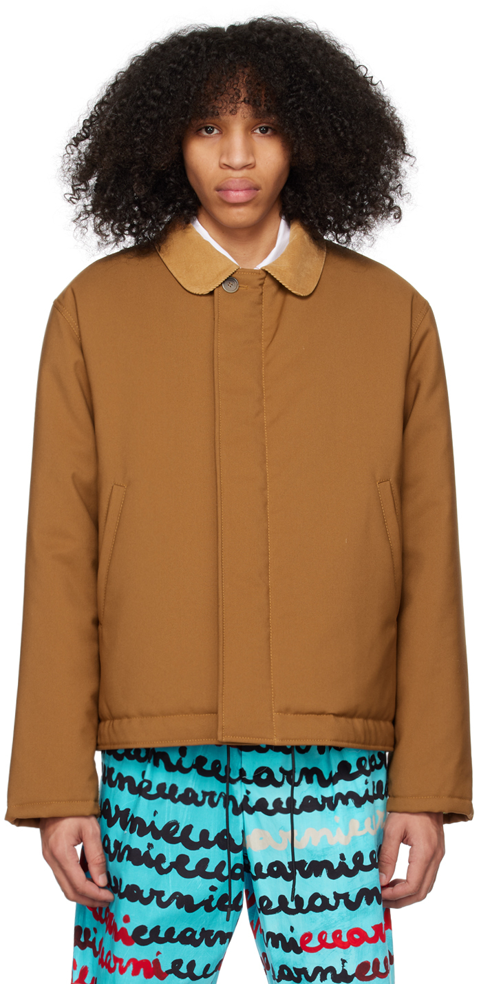 Marni Tan Padded Jacket Marni