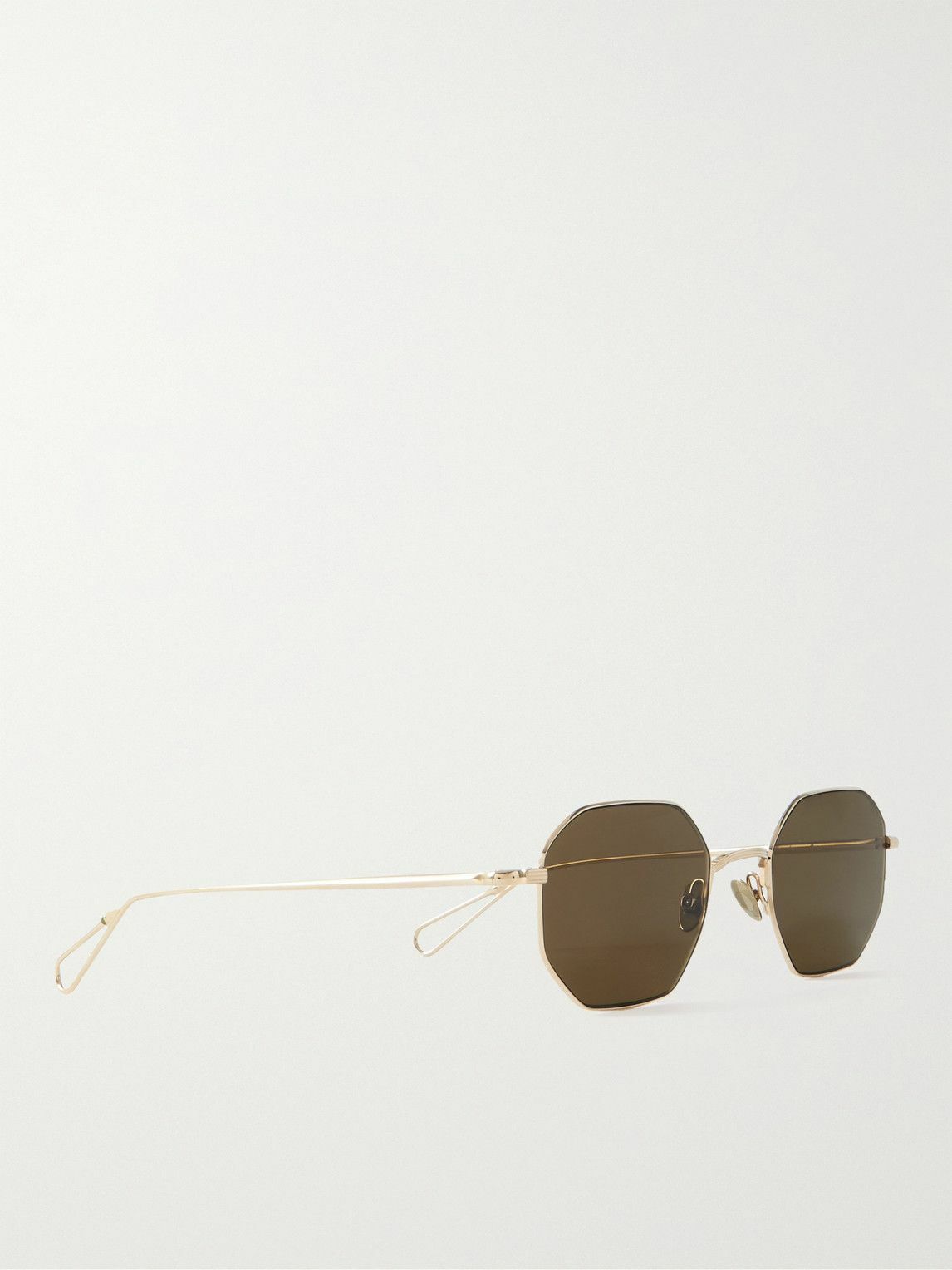 AHLEM - Trocadero Hexagonal-Frame Gold-Tone Sunglasses AHLEM