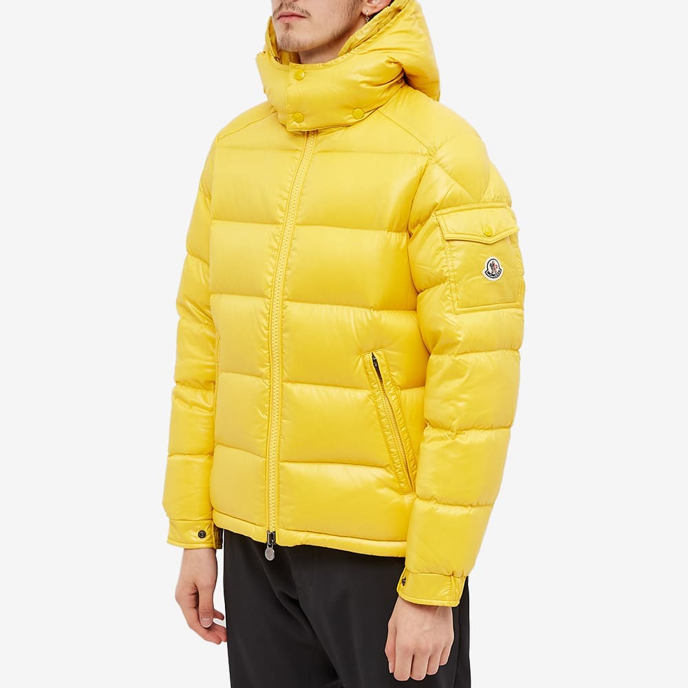 Moncler Men's Maya Down Jacket in Yellow Moncler