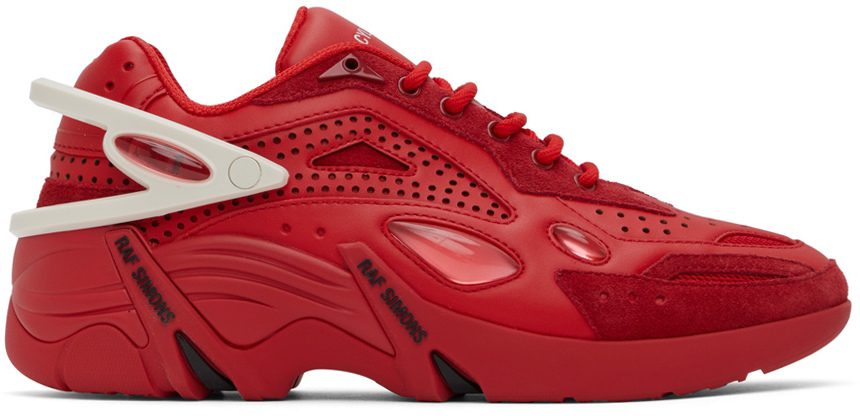 Raf Simons Red Cylon-21 Sneakers Raf Simons