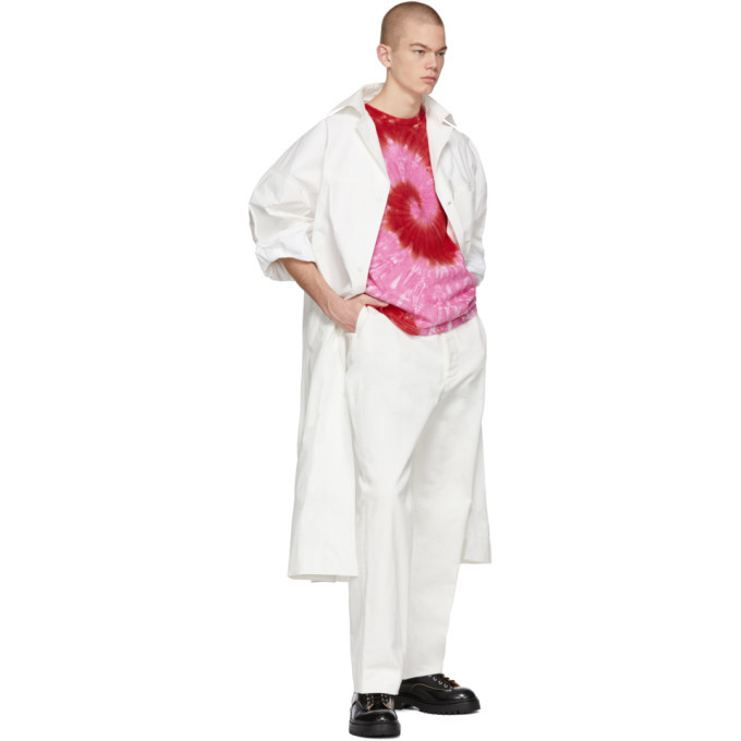 Kwaidan Editions SSENSE Exclusive White Oversized Lab Coat Kwaidan Editions