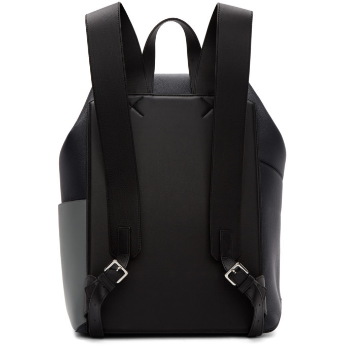 Loewe Navy Puzzle Backpack Loewe