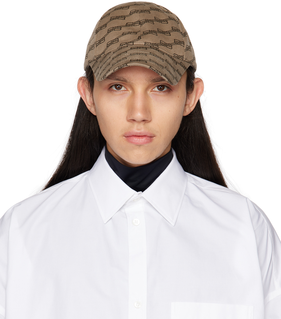 Balenciaga Brown BB Monogram Cap Balenciaga