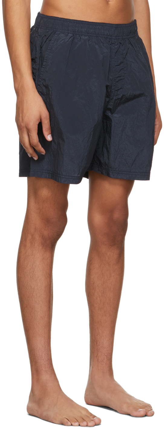 Stone Island Navy Nylon Metal Swim Trunks Stone Island