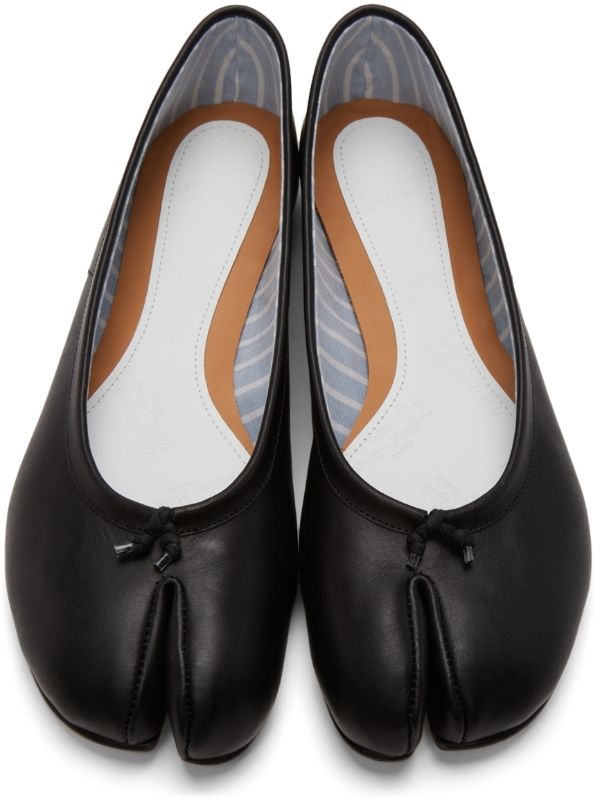 Maison Margiela Black Tabi Ballerina Flats Maison Margiela