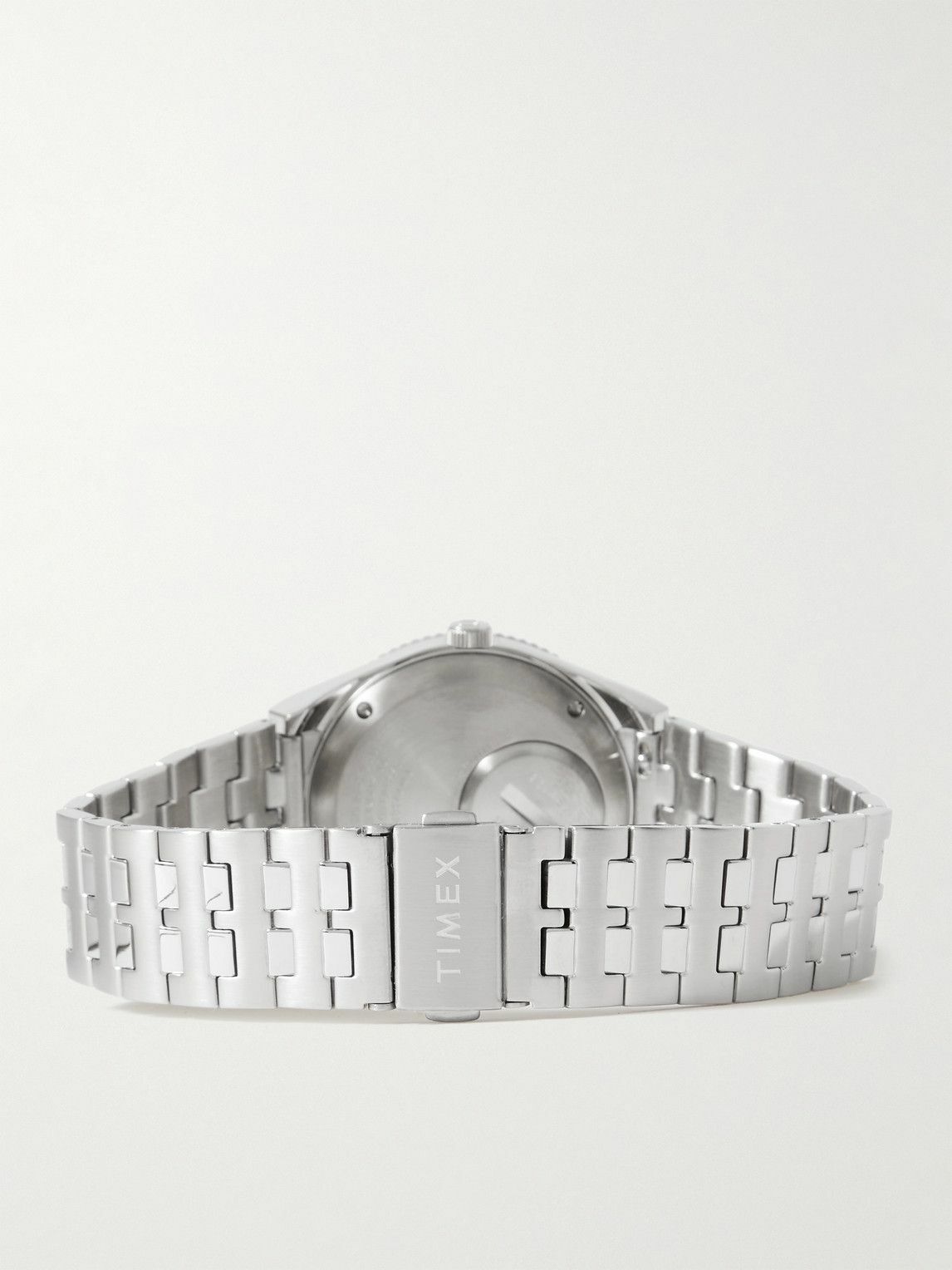 Timex - Q Timex GMT Reissue 38mm Stainless Steel Watch Timex