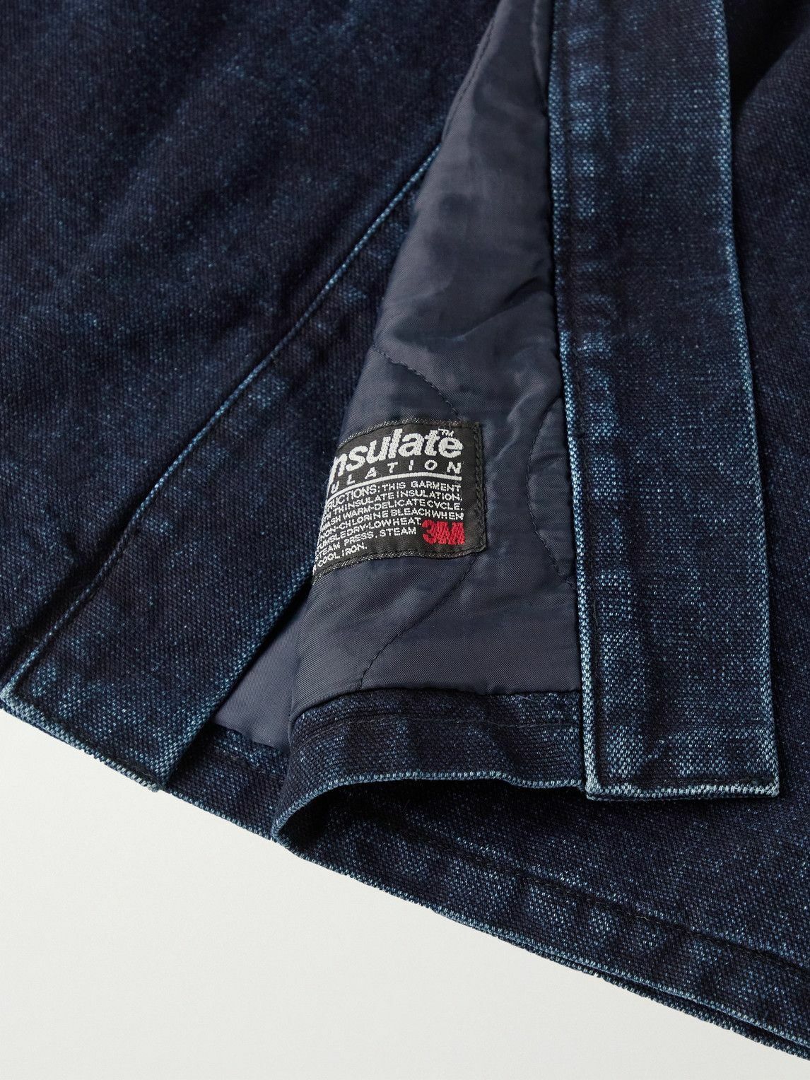 Snow Peak - Dotera Padded Denim Jacket - Blue Snow Peak