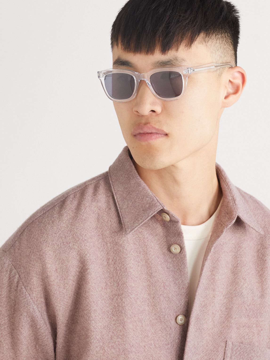 Cubitts - Ampton Bold Square-Frame Acetate Sunglasses Cubitts