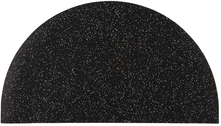 Slash Objects Black Half Circle Mat Slash Objects