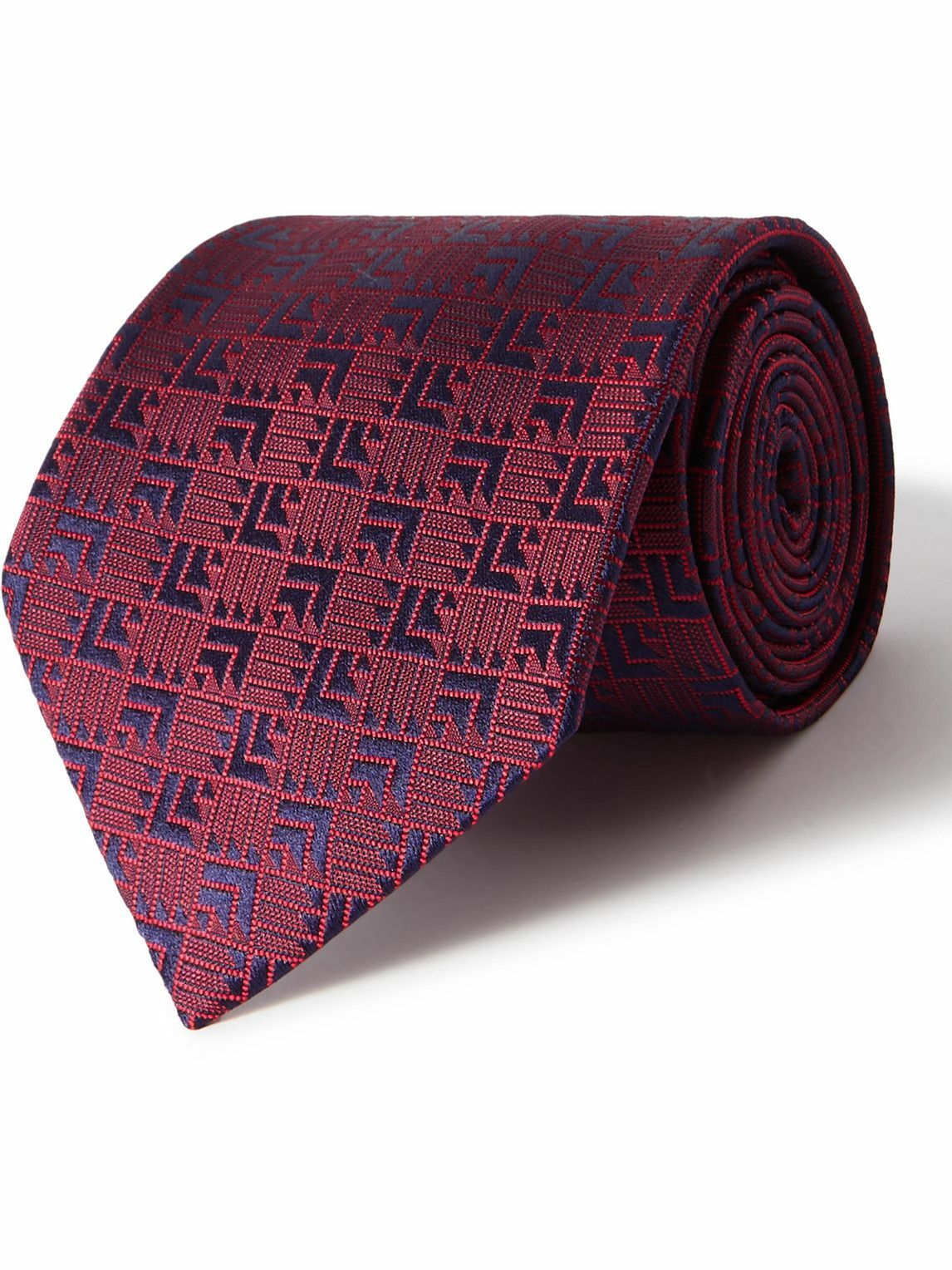 Charvet - 8.5cm Silk-Jacquard Tie Charvet