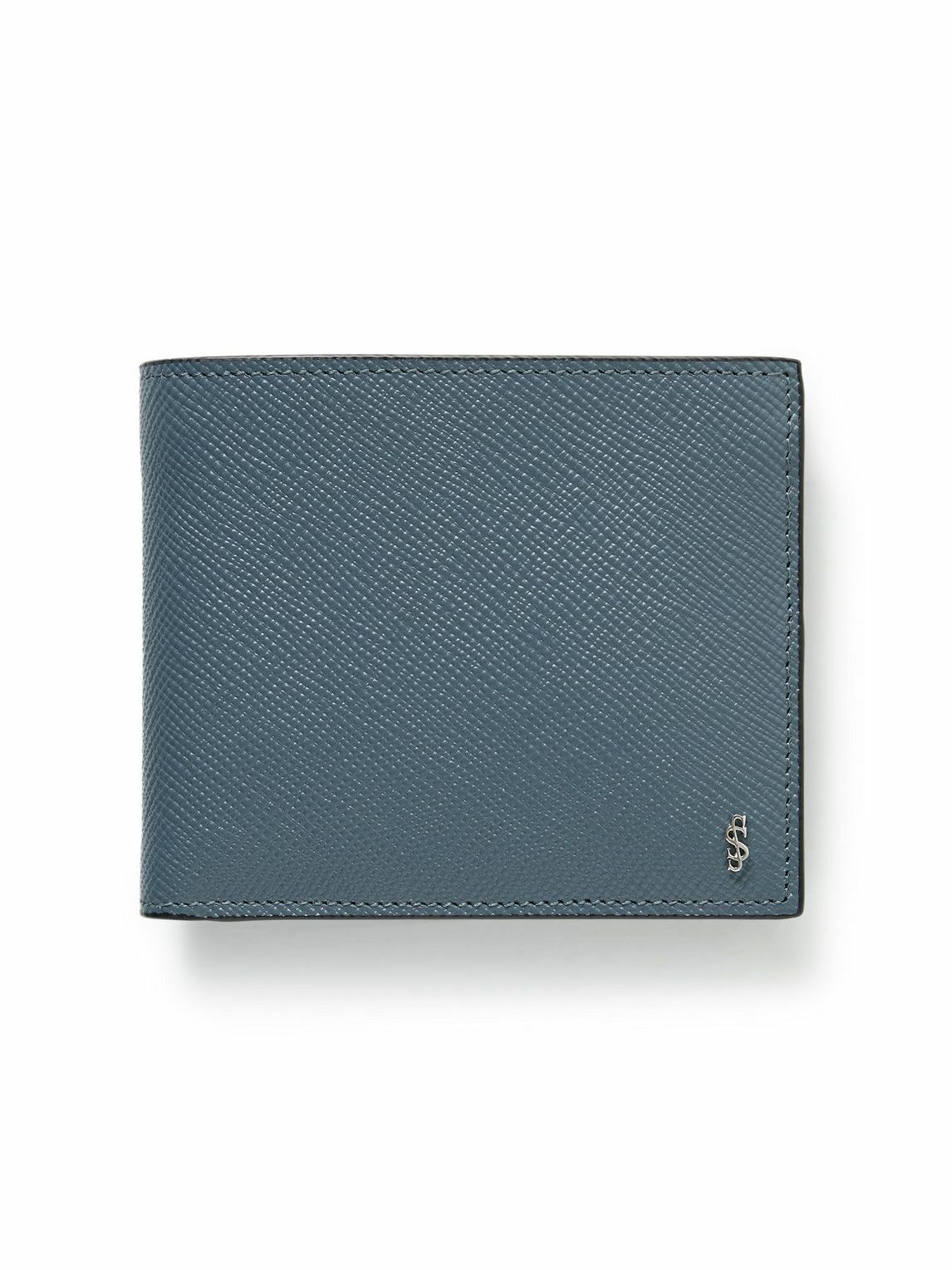 Serapian - Logo-Appliquéd Cross-Grain Leather Billfold Wallet Serapian