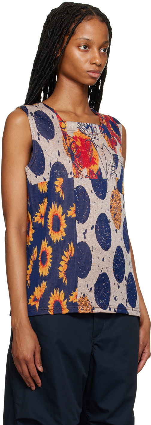 Engineered Garments Multicolor Floral Tank Top Engineered Garments