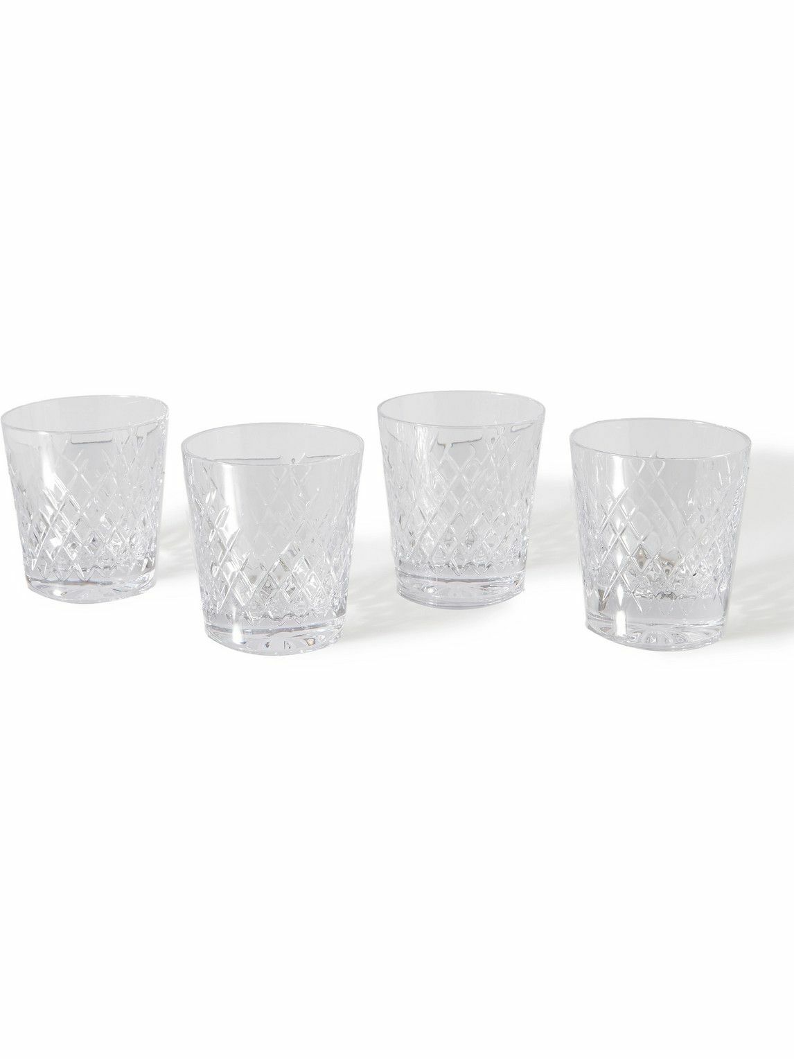 Soho Home Barwell Set Of Four Crystal Rocks Glasses Soho Home