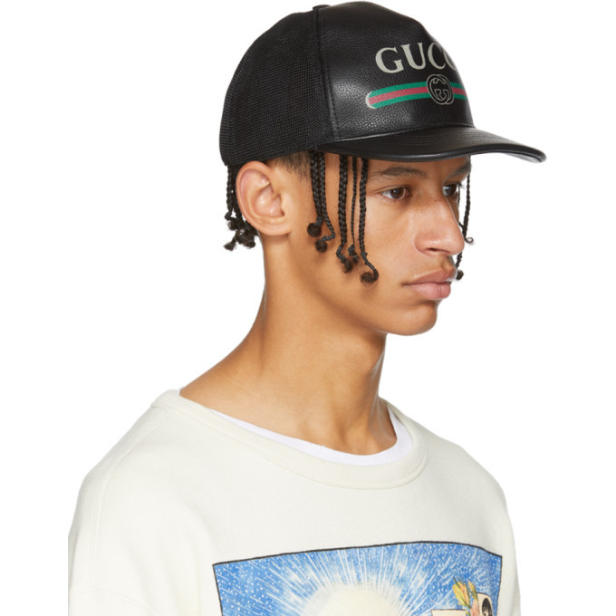 Gucci Black Logo Cap Gucci