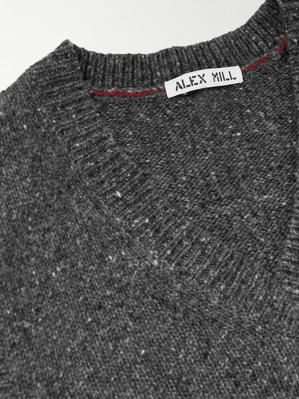 Alex Mill - Donegal Merino Wool-Blend Sweater Vest - Gray Alex Mill
