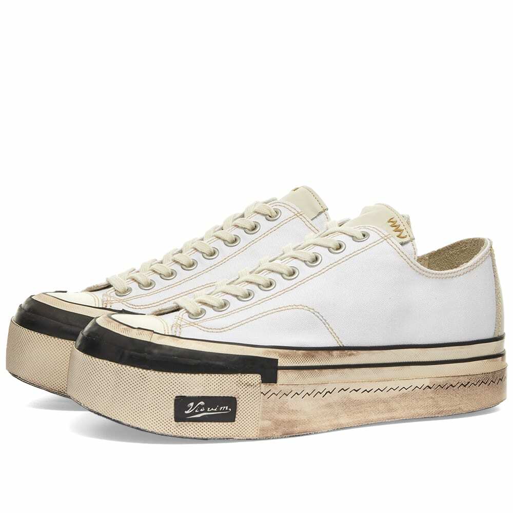 Visvim Women's Lo Platform Sneakers in White Visvim