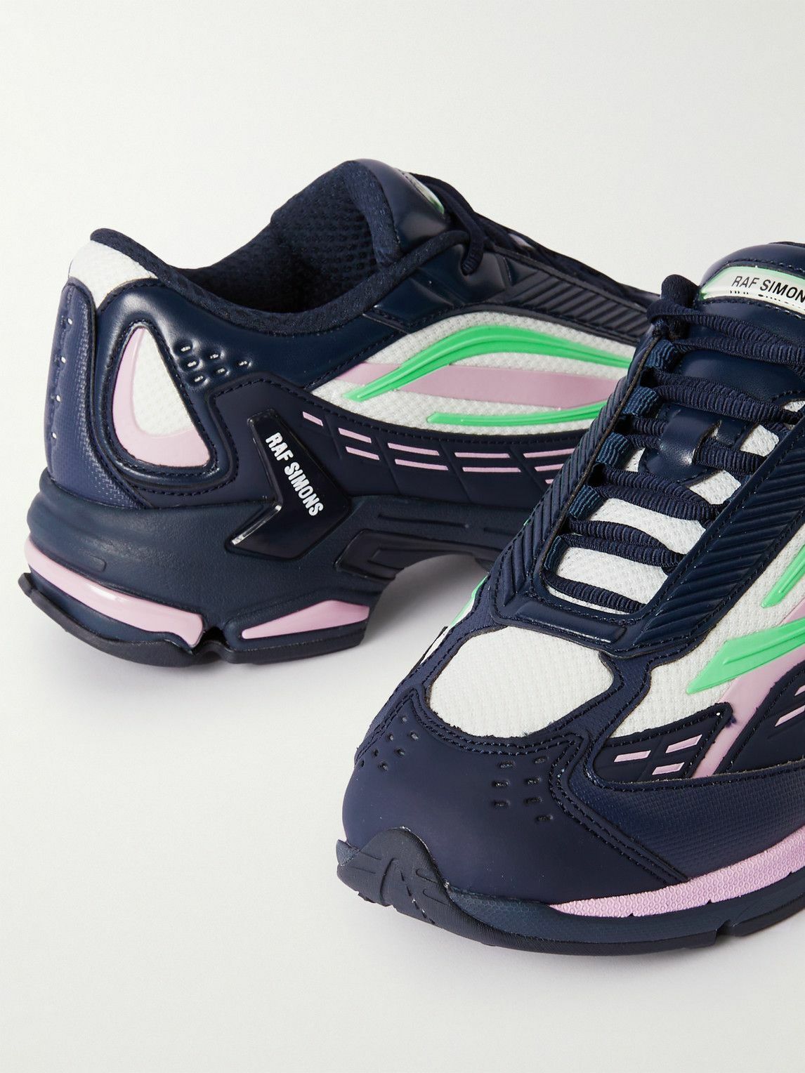 Raf Simons - Ultrasceptre Mesh and Rubber Sneakers - Blue Raf Simons