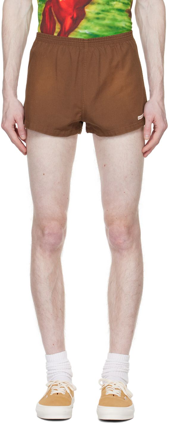 Stockholm (Surfboard) Club Brown Patch Shorts Stockholm Surfboard Club