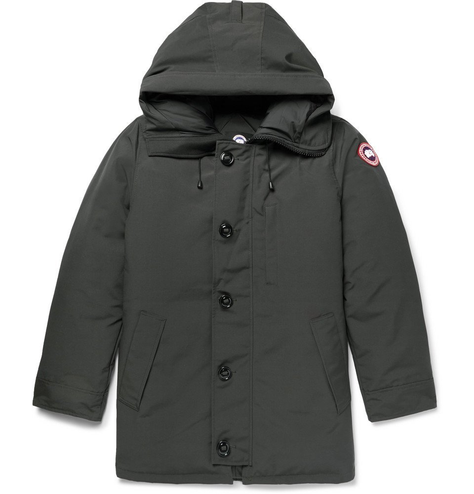 Canada Goose - Chateau Shell Hooded Down Parka - Charcoal Canada Goose