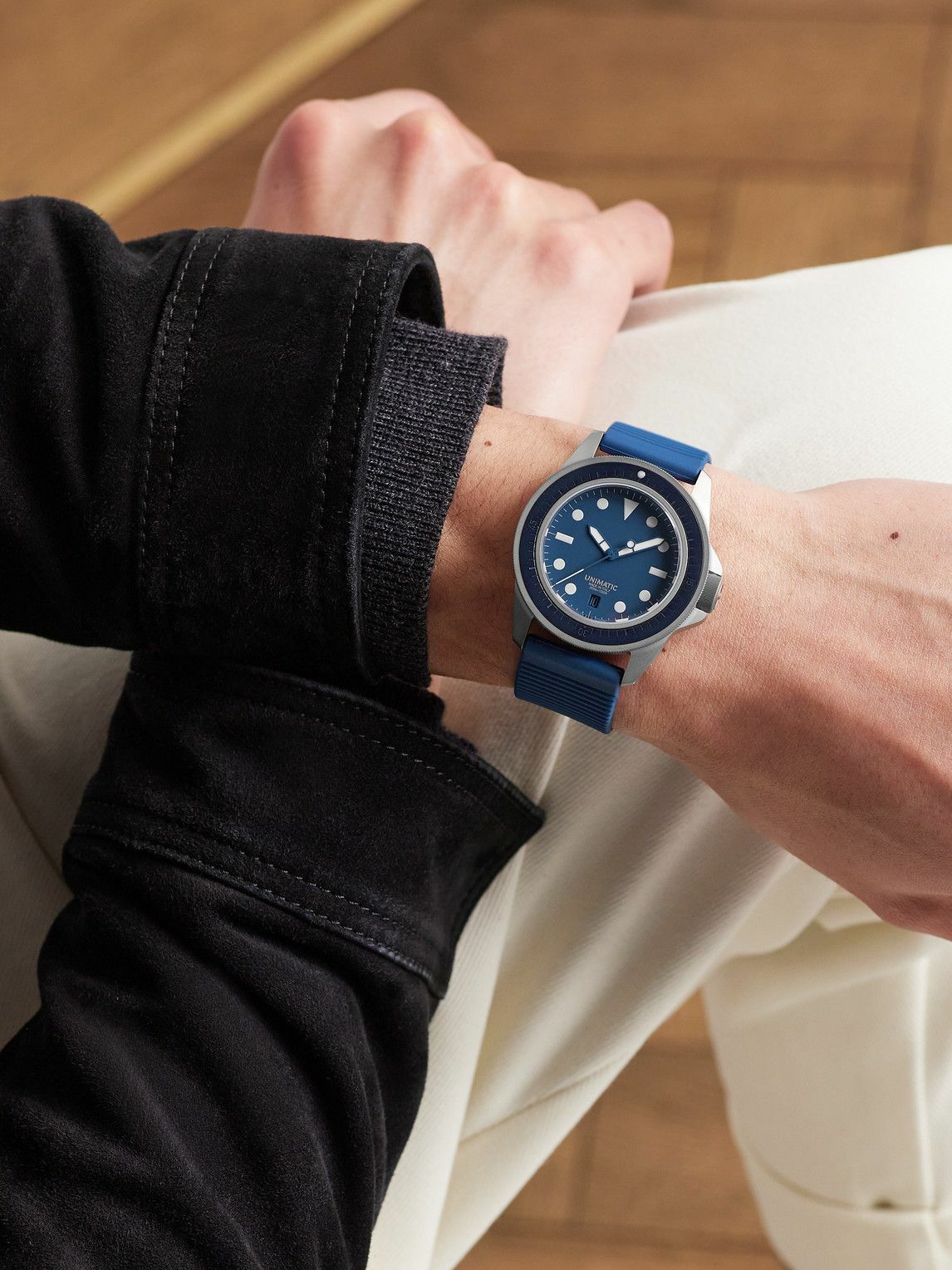 UNIMATIC - Model One Limited Edition Automatic 40mm Titanium and TPU ...
