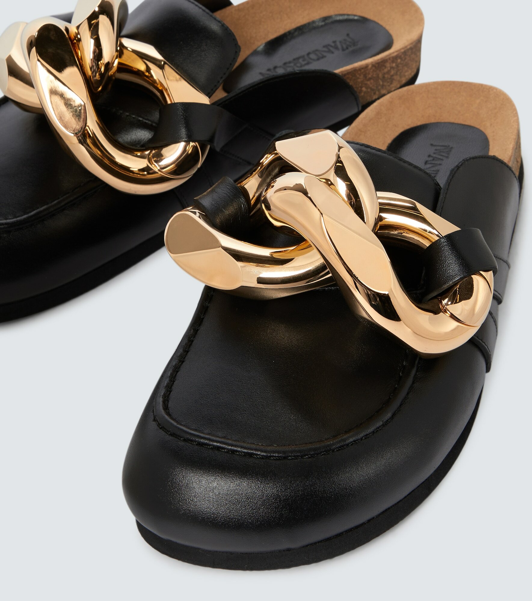 JW Anderson - Curb chain mules JW Anderson