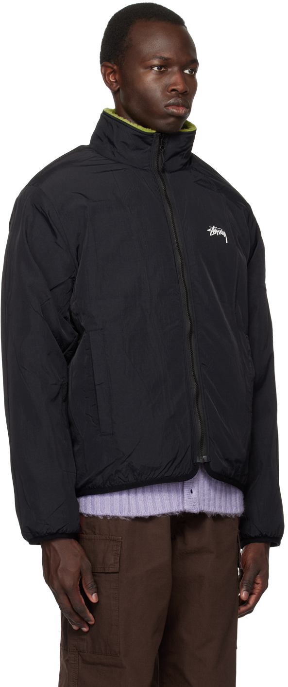Stüssy Green Zip Reversible Jacket Stussy