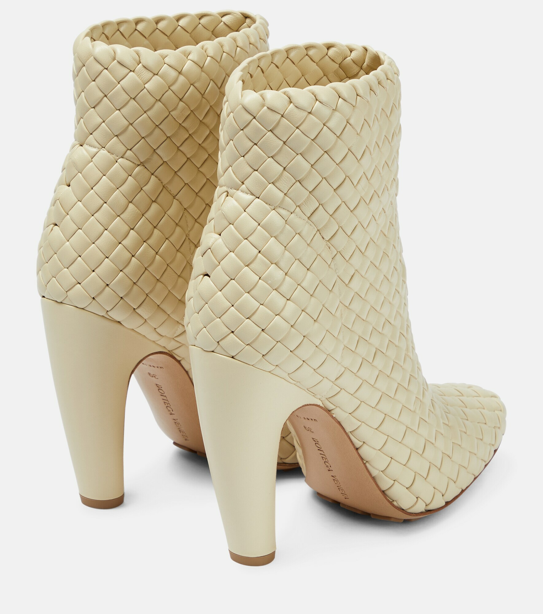 Bottega Veneta - Canalazzo leather ankle boots Bottega Veneta