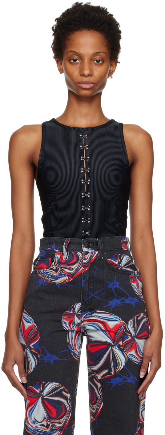 Ksubi Black 'The Undone' Bodysuit Ksubi