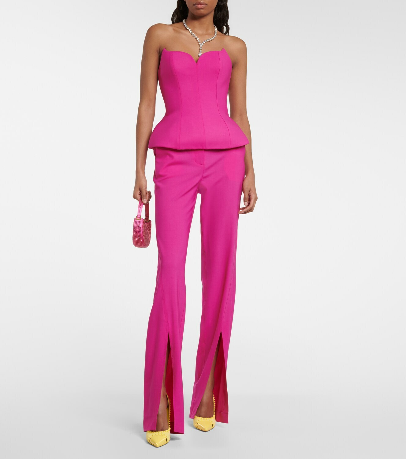 Christian Louboutin - Duvette Spikes 100 suede pumps Christian Louboutin