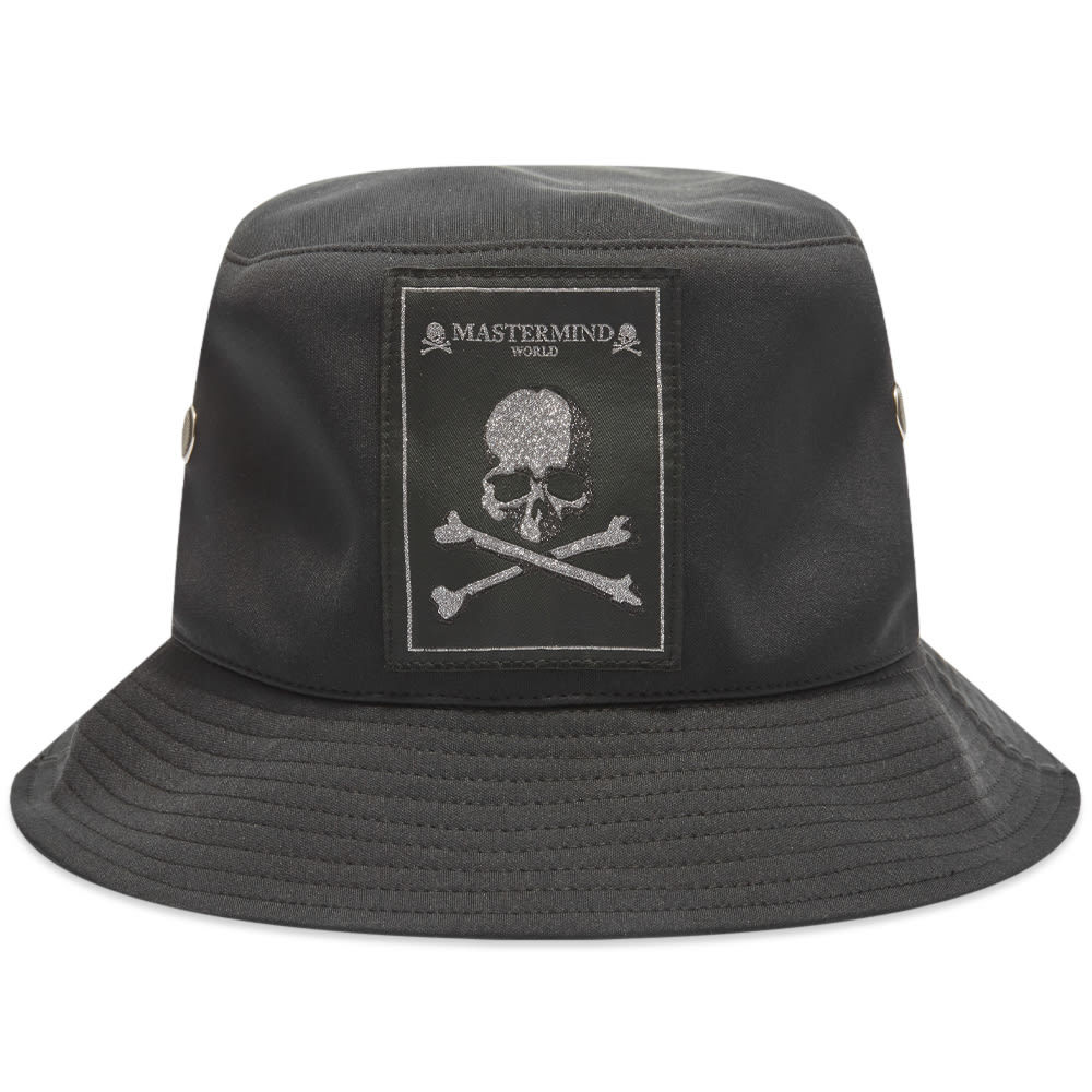 MASTERMIND WORLD Woven Label Bucket Hat MASTERMIND WORLD