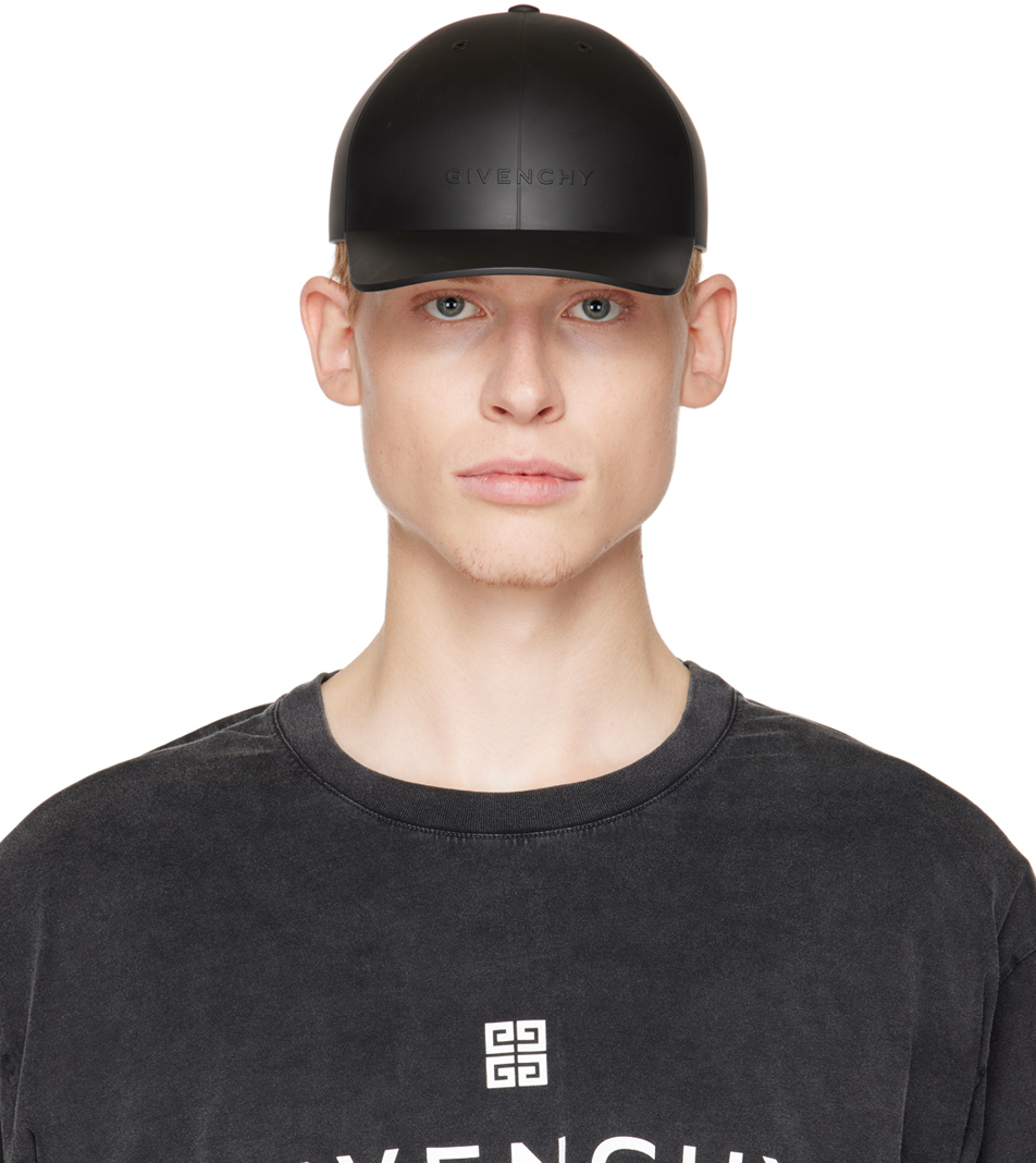 Givenchy Black Rubber Cap Givenchy