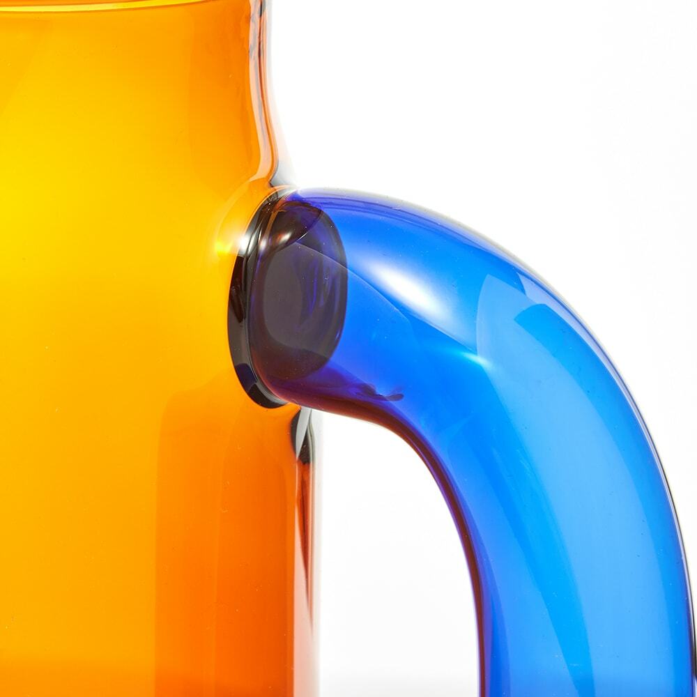 HAY Glass Jug in Amber HAY