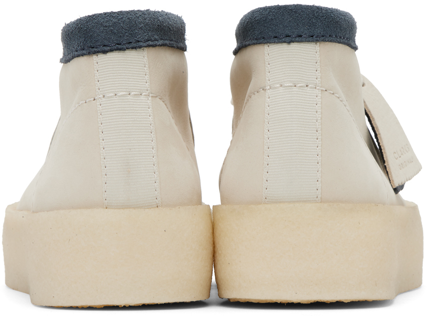 Clarks Originals White Wallabee Cup Desert Boots Clarks Originals