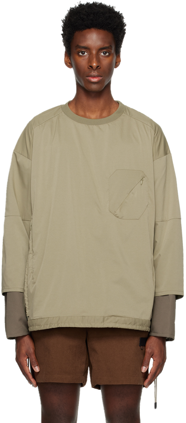 F/CE.® Khaki Technical Sweatshirt F/CE.