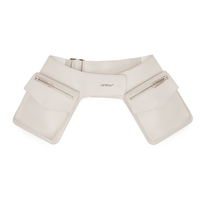Off-White White Pouch Belt Bag Off-White