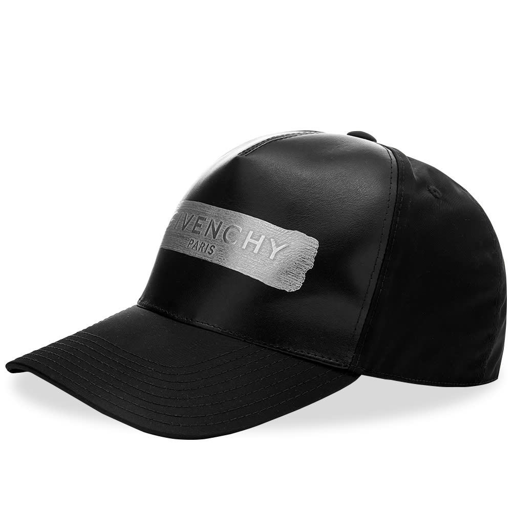 Givenchy Latex Logo Curved Peak Cap Givenchy