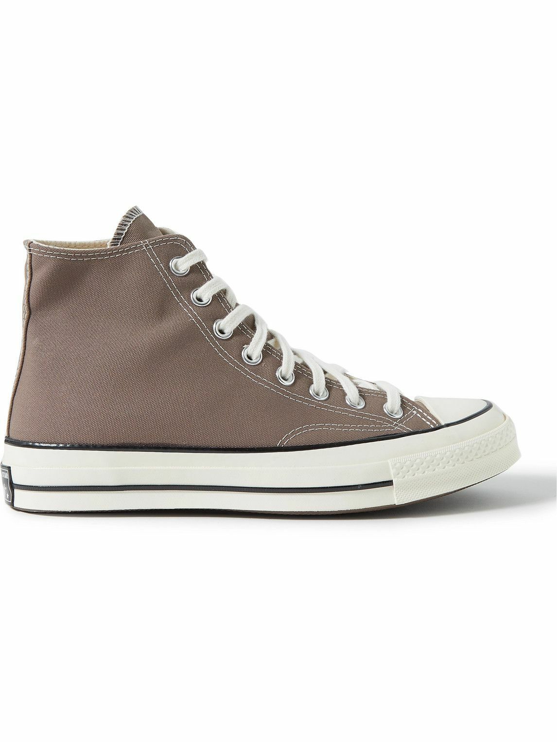 Converse - Chuck 70 Canvas High-Top Sneakers - Brown Converse