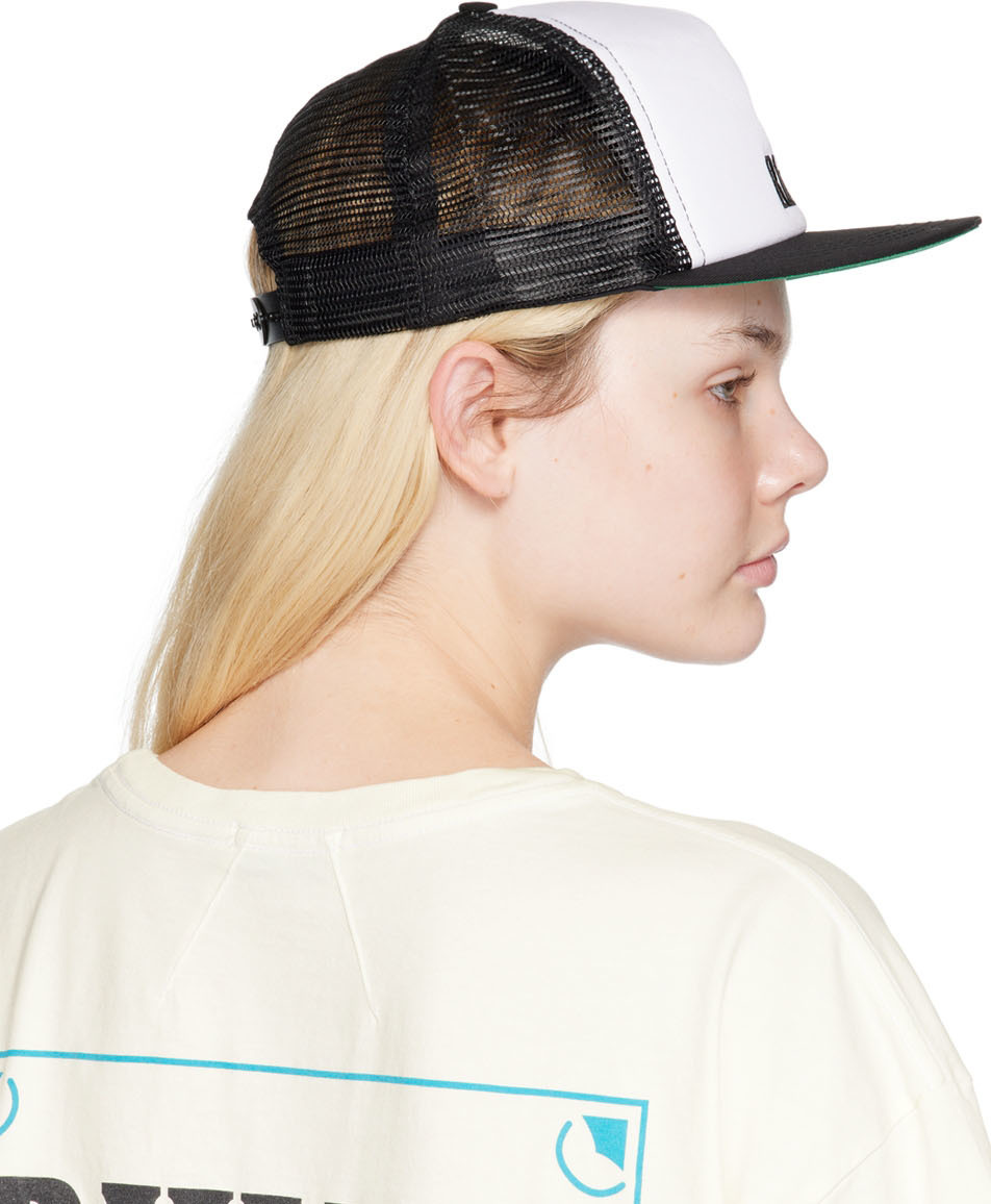 Rhude Black & White Spade Cap Rhude
