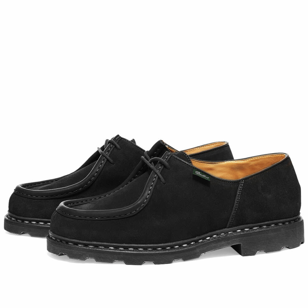 Paraboot Men's Michael in Black Suede Paraboot