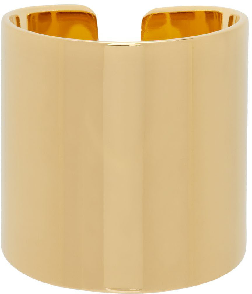 Balmain Gold Tubular Ring Balmain