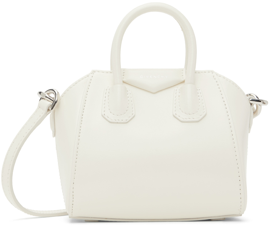 Givenchy White Micro Antigona Bag Givenchy