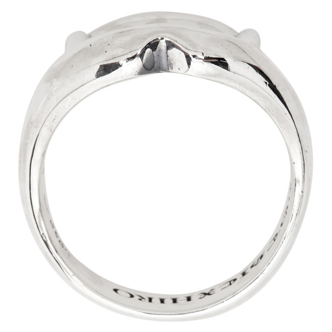 Yohji Yamamoto Silver Vampire Fang Ring Yohji Yamamoto