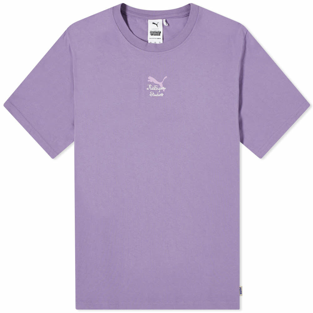 Puma x KidSuper Studios T-Shirt in Purple Haze Puma
