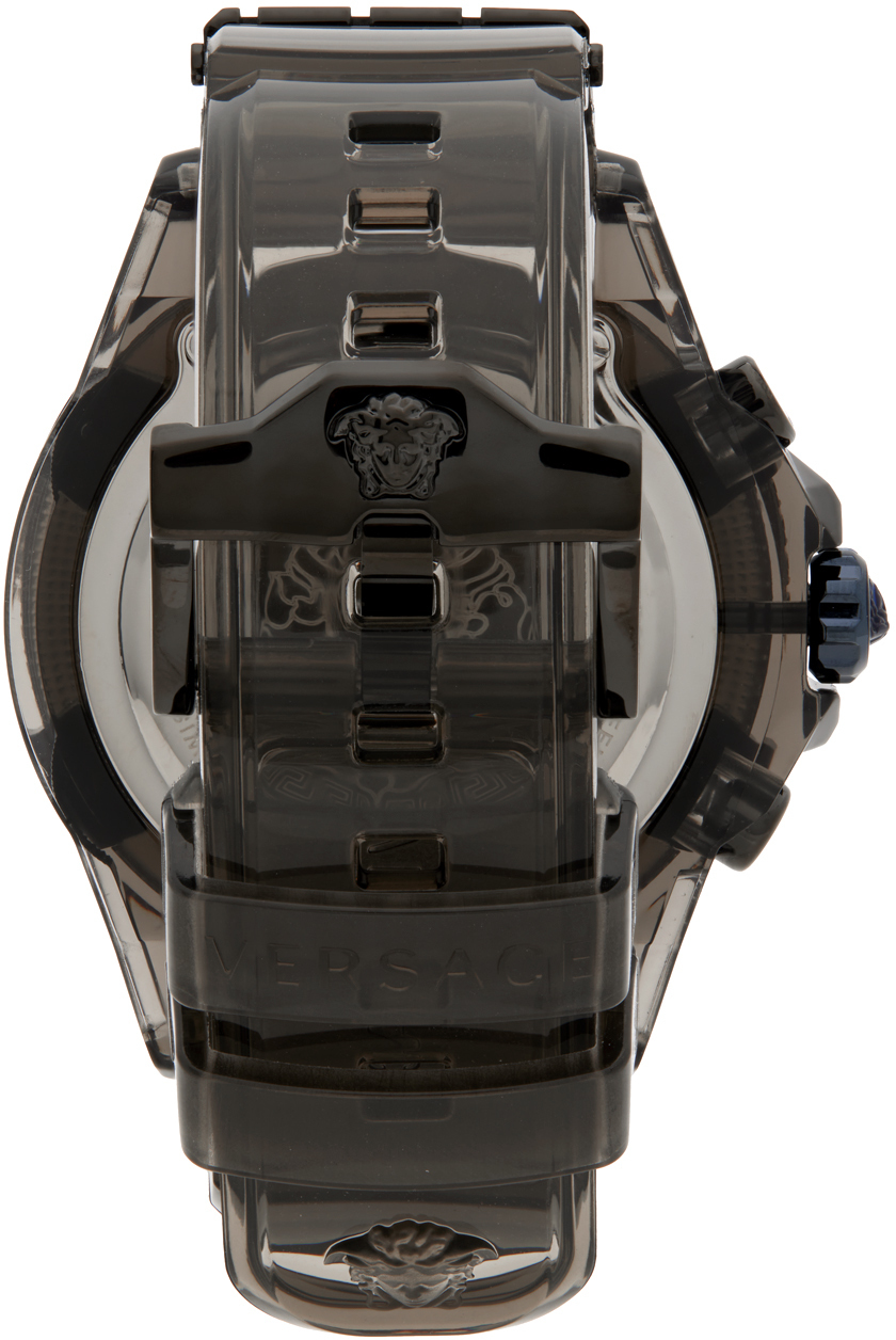 Versace Black & Navy Icon Active Watch Versace