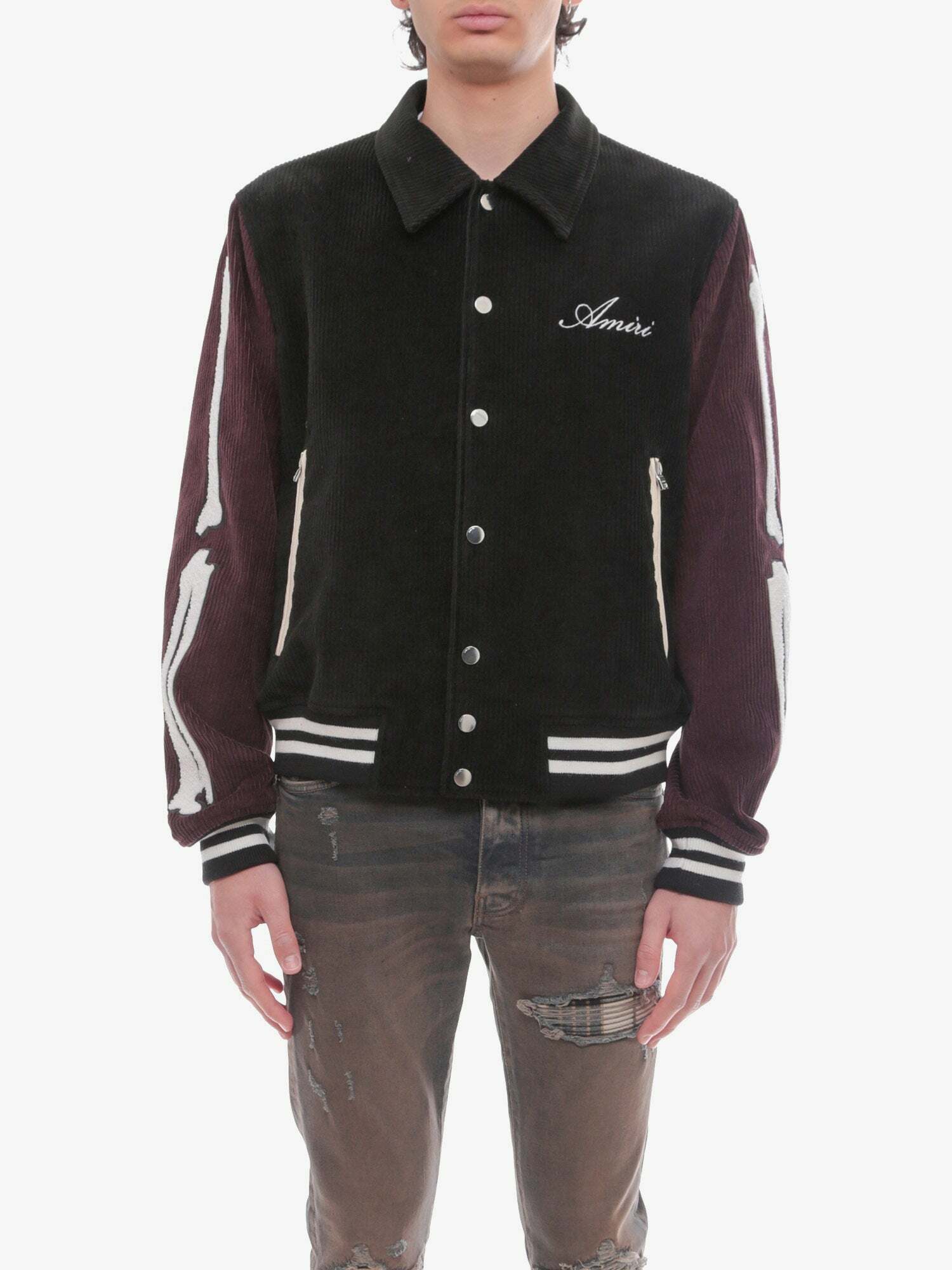 Amiri Jacket Black Mens Amiri