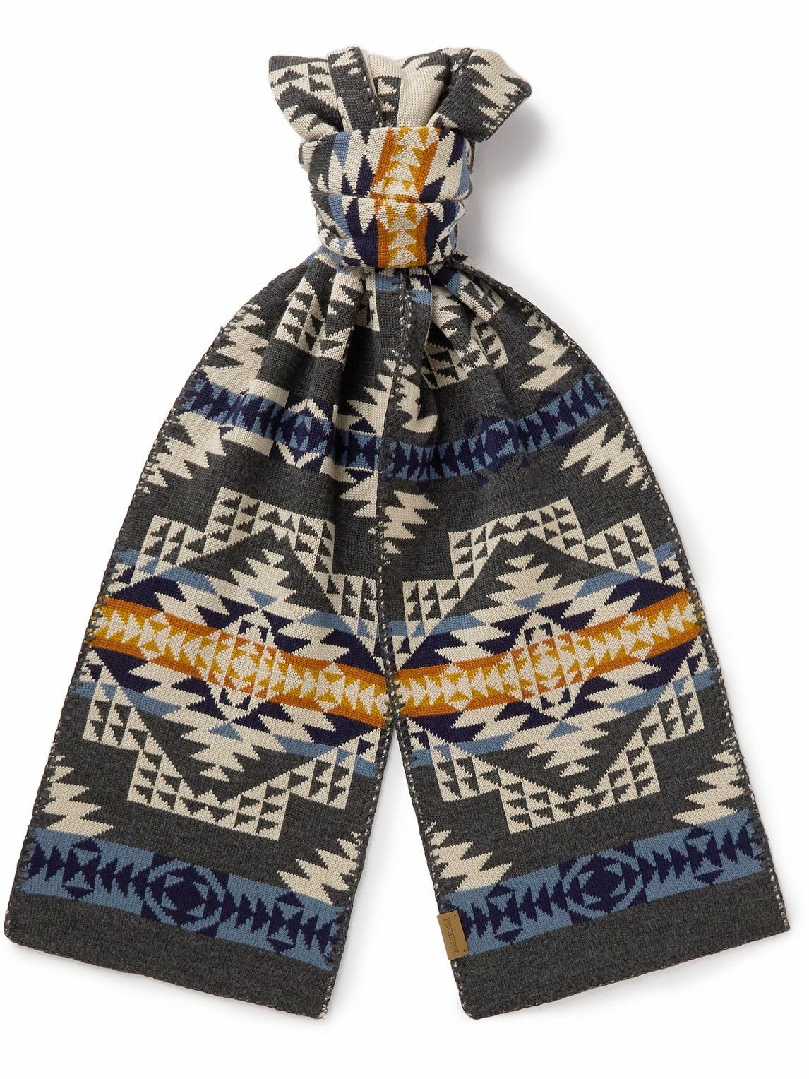 Pendleton - Smith Rock Jacquard-Knit Merino Wool Scarf Pendleton