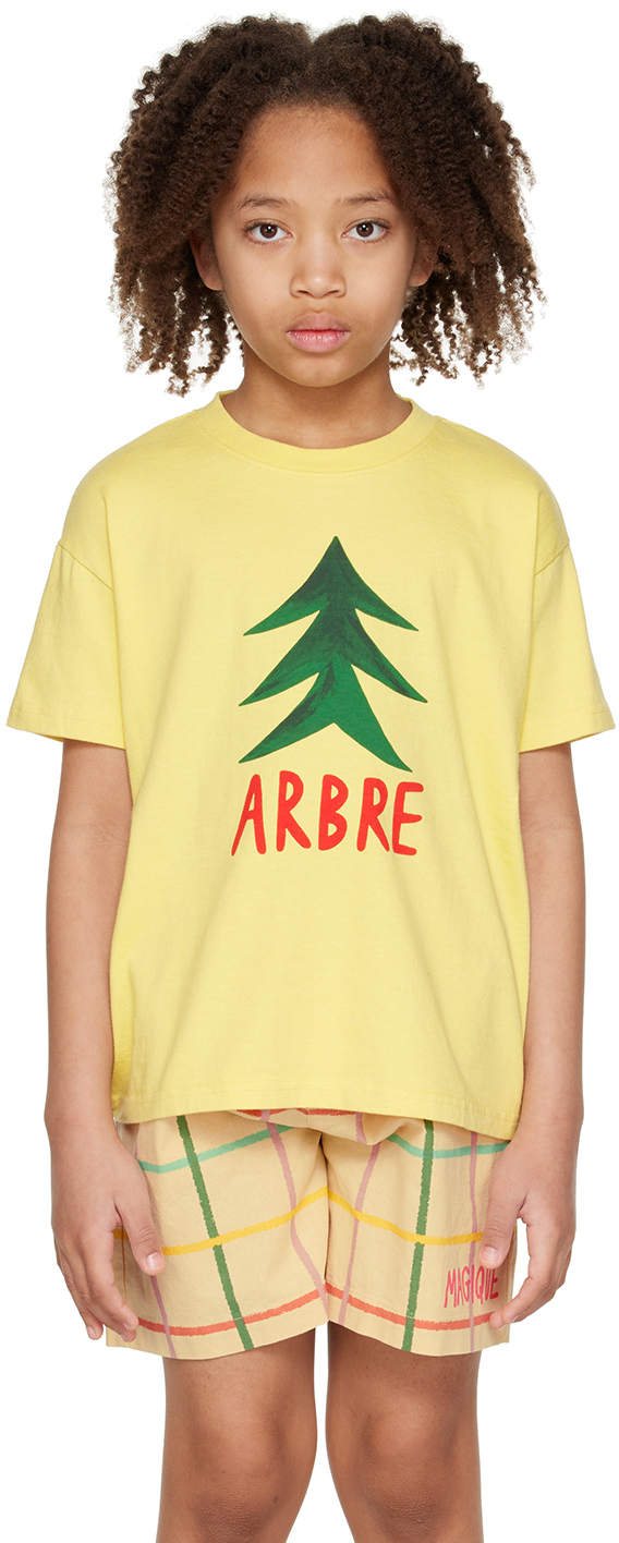 Jellymallow Kids Yellow 'Arbre' T-Shirt Jellymallow